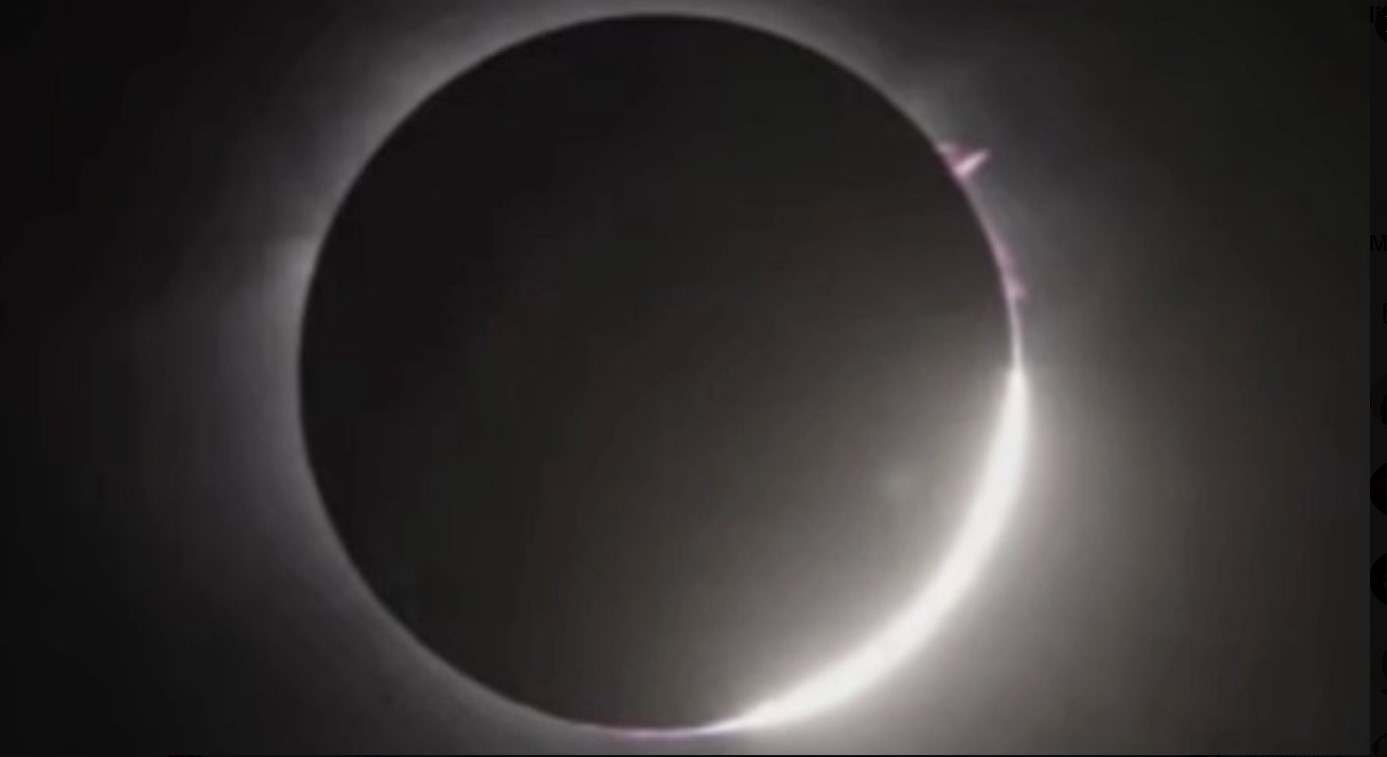Eclipse Solar Híbrido: así se vio el fenómeno astronómico (VIDEOS)