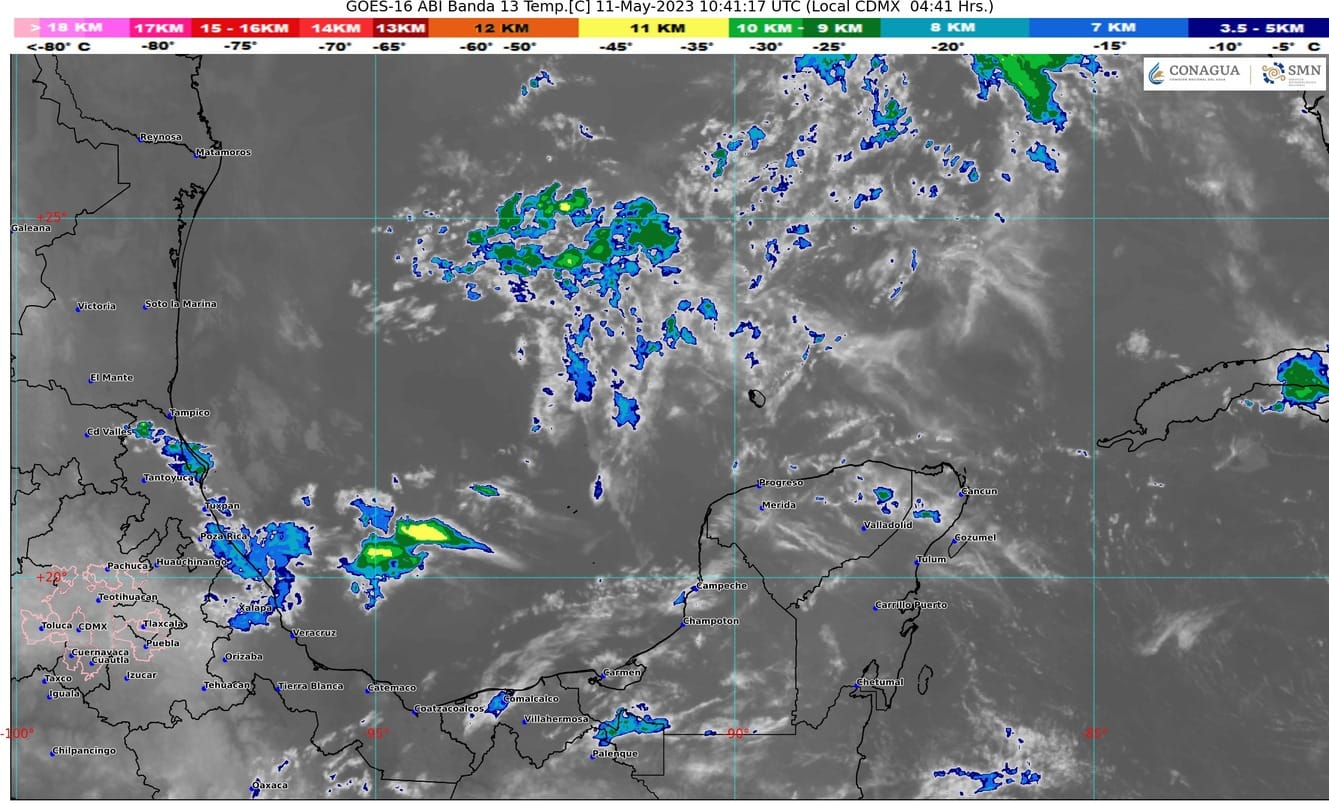 Clima para hoy en Cancún y Quintana Roo: Intervalos de chubascos