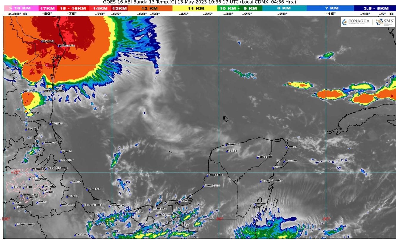 Clima para hoy en Cancún y Quintana Roo: Ambiente caluroso con chubascos