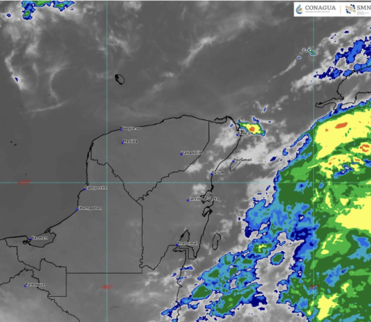 Clima para hoy en Cancún y Quintana Roo: Lluvias puntuales